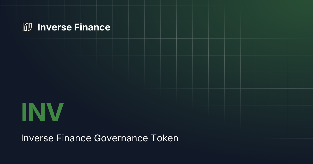 INV | Inverse Finance